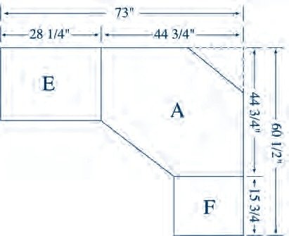 6 Piece Classic Corner Computer Center from DutchCrafters Amish