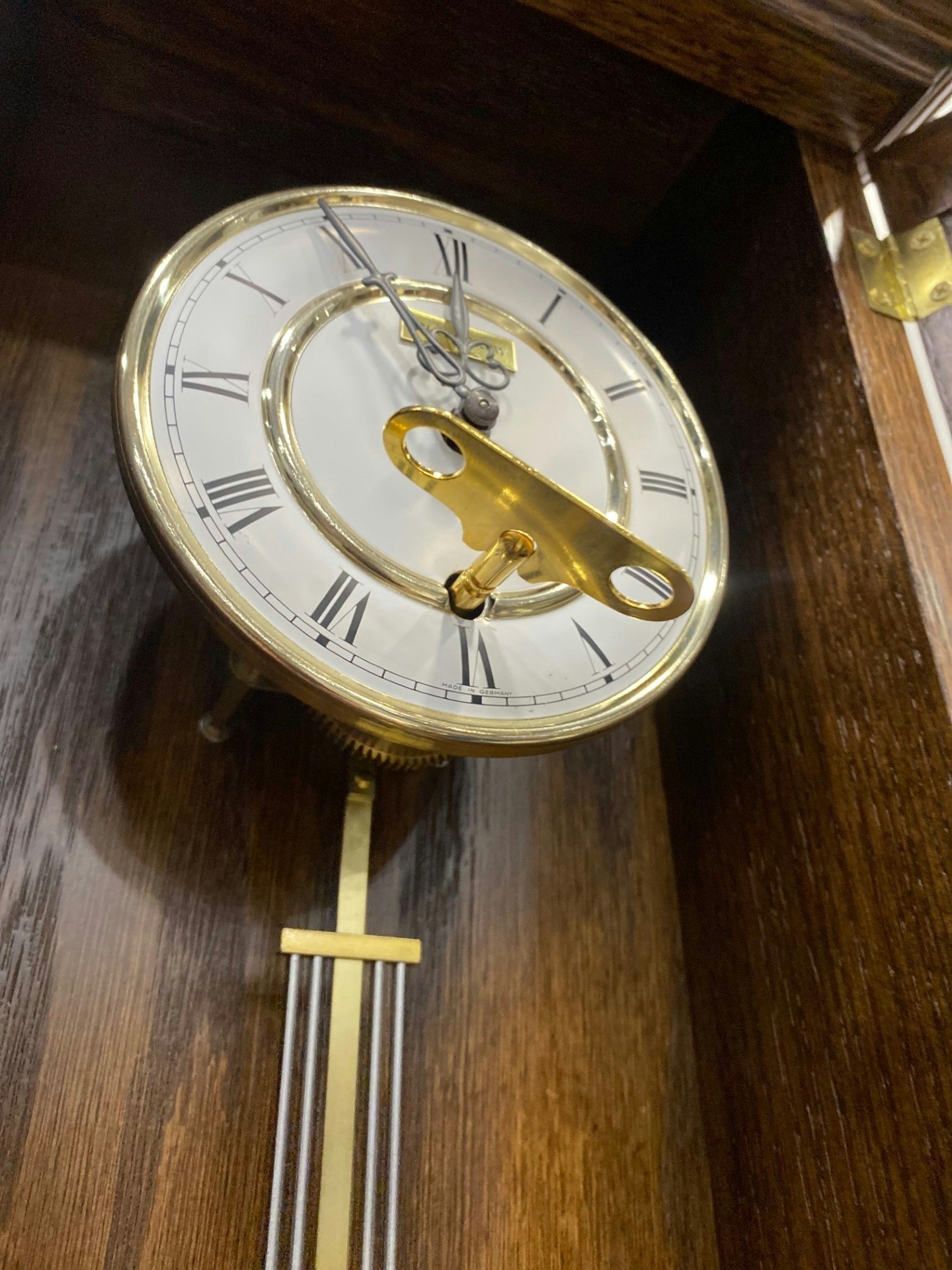 Buckeye Wall Clock from DutchCrafters Amish Furniture