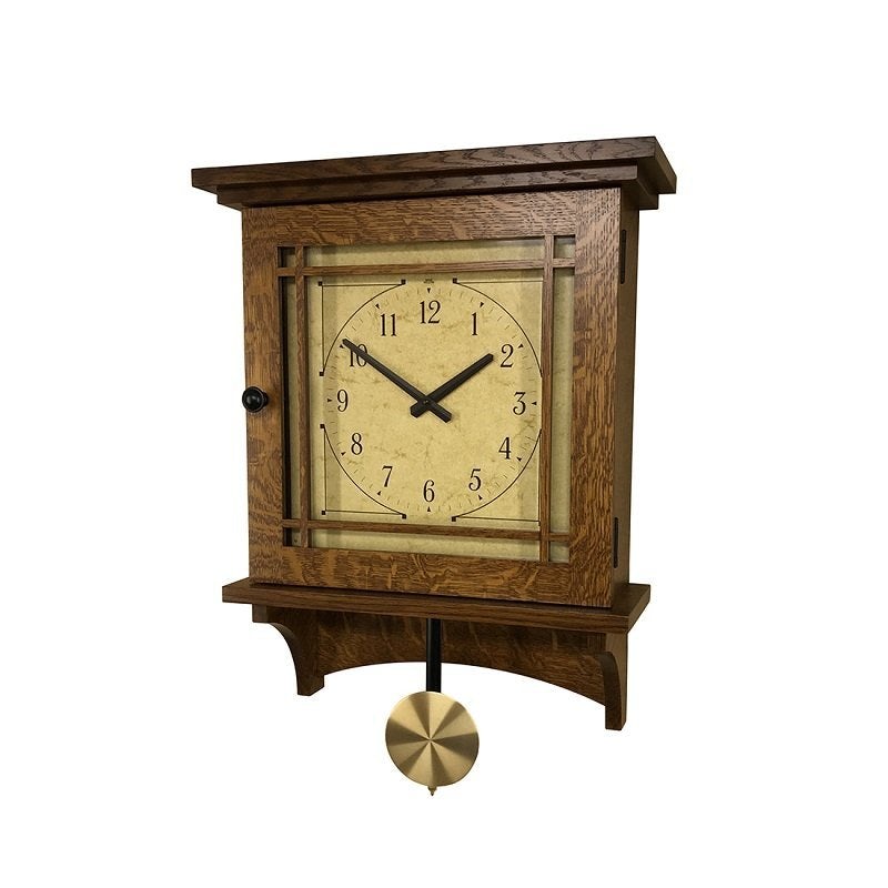 Burlington Wall Clock from DutchCrafters Amish Furniture