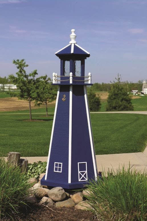 Wooden Standard Lighthouse from DutchCrafters Amish Furniture
