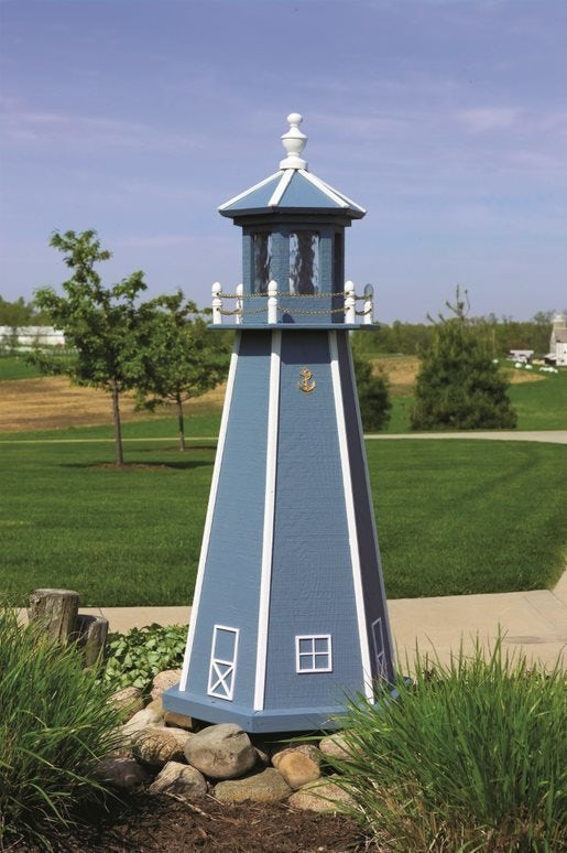 Wooden Standard Lighthouse from DutchCrafters Amish Furniture