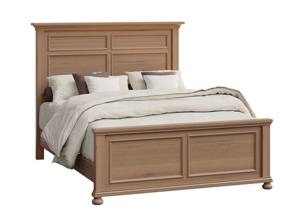 Amish Hardwood Coastal Bed with Storage Option | DutchCrafters
