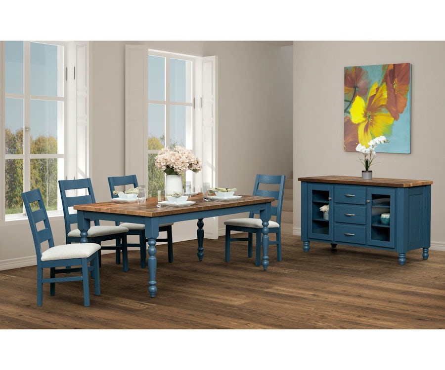 Brighthouse Reclaimed Barnwood Dining Set from DutchCrafters Amish
