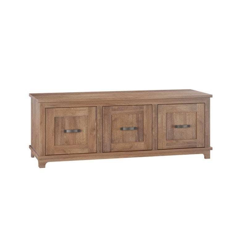 Solid Wood Stackable Cubby Bench from DutchCrafters Amish Furniture