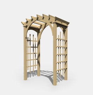 American-made Arbors by Dutchcrafters Amish Furniture