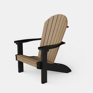 Amish Made Wood and Poly Adirondack Chairs from DutchCrafters Amish