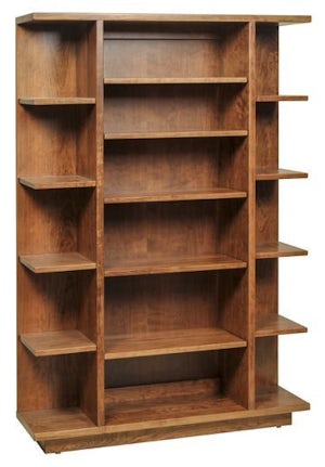 Solid Wood Bookcases from DutchCrafters Amish Furniture