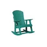 Amish Porch Rockers | Poly or Wood | Outdoor Relaxation