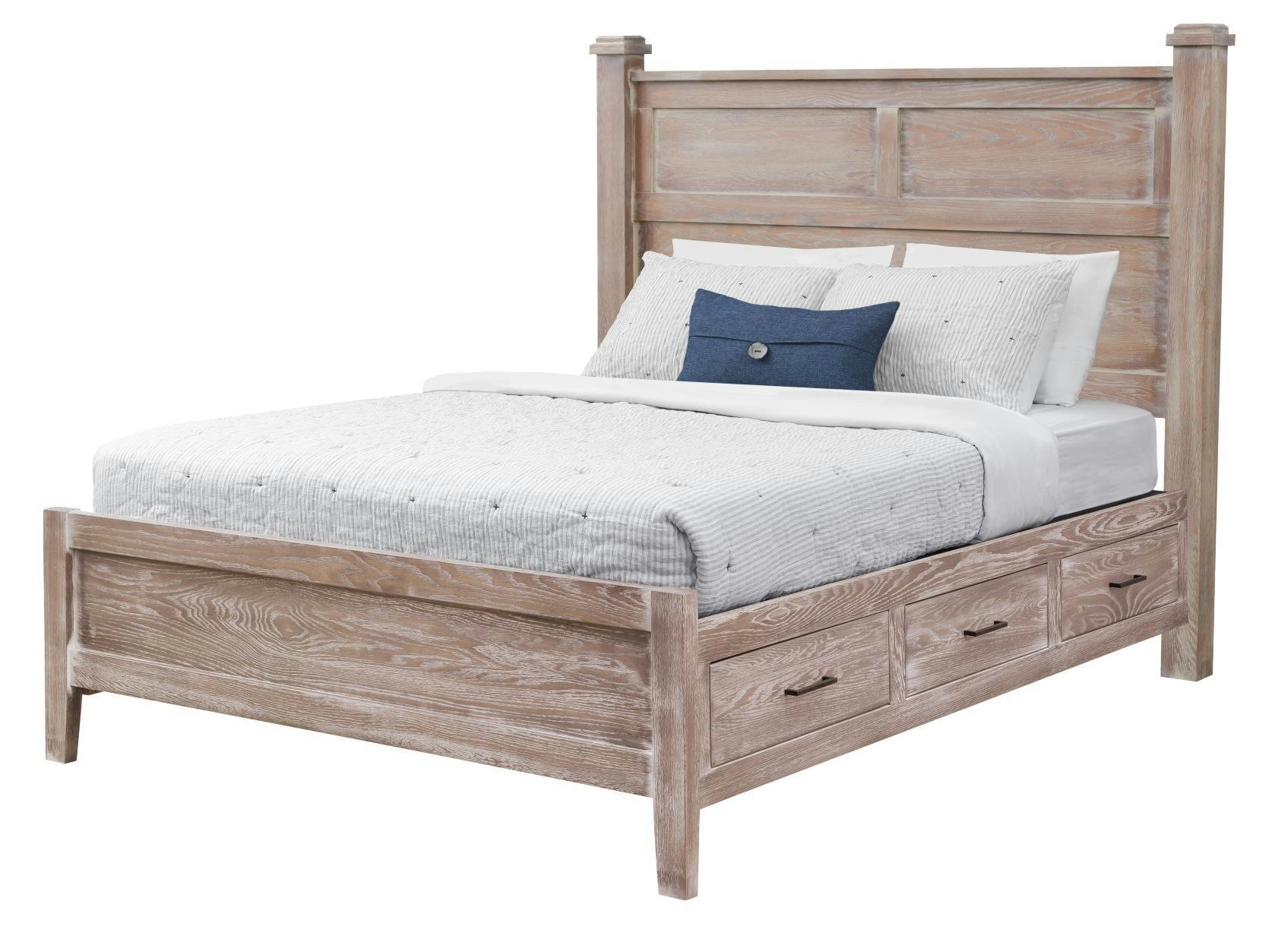 St Marshall Panel Bed with Optional Under Bed Storage from