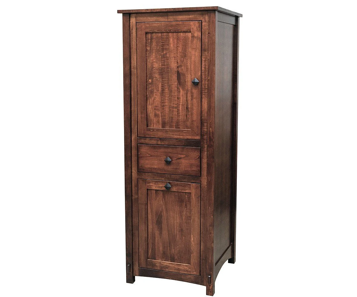 Linen Cabinet Narrow from DutchCrafters Amish Furniture