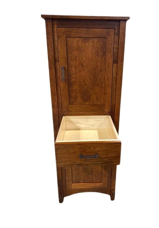 Linen Cabinet Narrow from DutchCrafters Amish Furniture