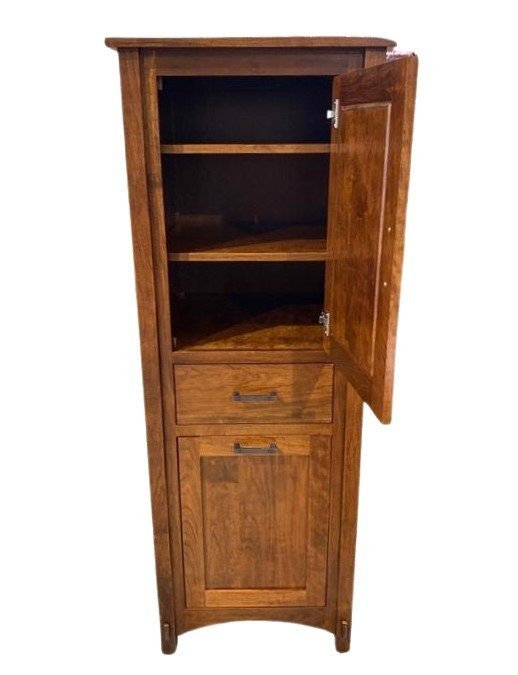 Linen Cabinet Narrow from DutchCrafters Amish Furniture
