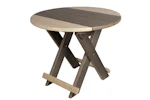 Amish Outdoor Wood and Poly Dining Tables from DutchCrafters Amish