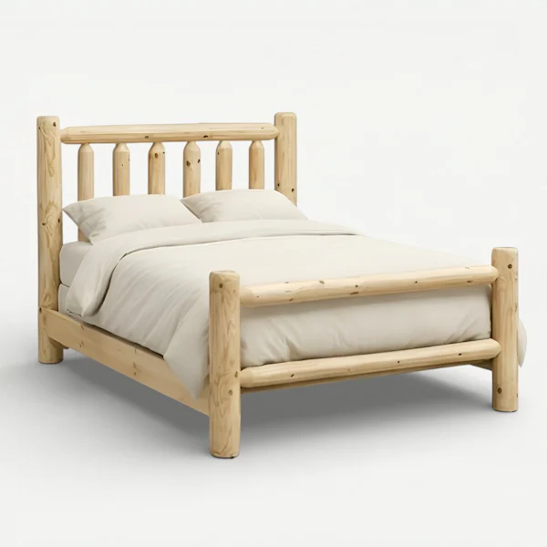 Authentic Log Cabin Style Beds | Amish-Made | DutchCrafters