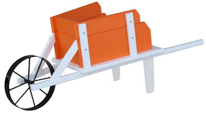 Amish-made Decorative Wheelbarrows | Wood & Poly | DutchCrafters