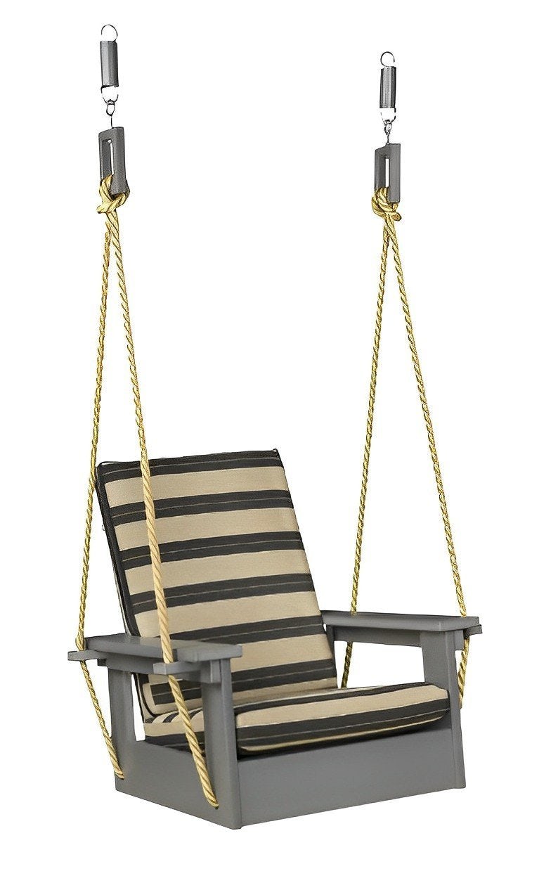 Forest Poly Patio Single Swing from DutchCrafters Amish Furniture