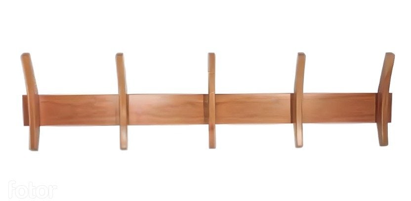 Wall Mounted Modern Coat Rack from DutchCrafters Amish Furniture