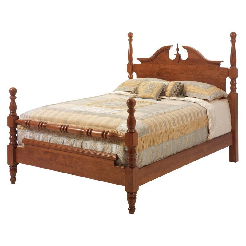 Amish Cannonball Bed | Victoria’s Traditional Four-Post Bed in Solid