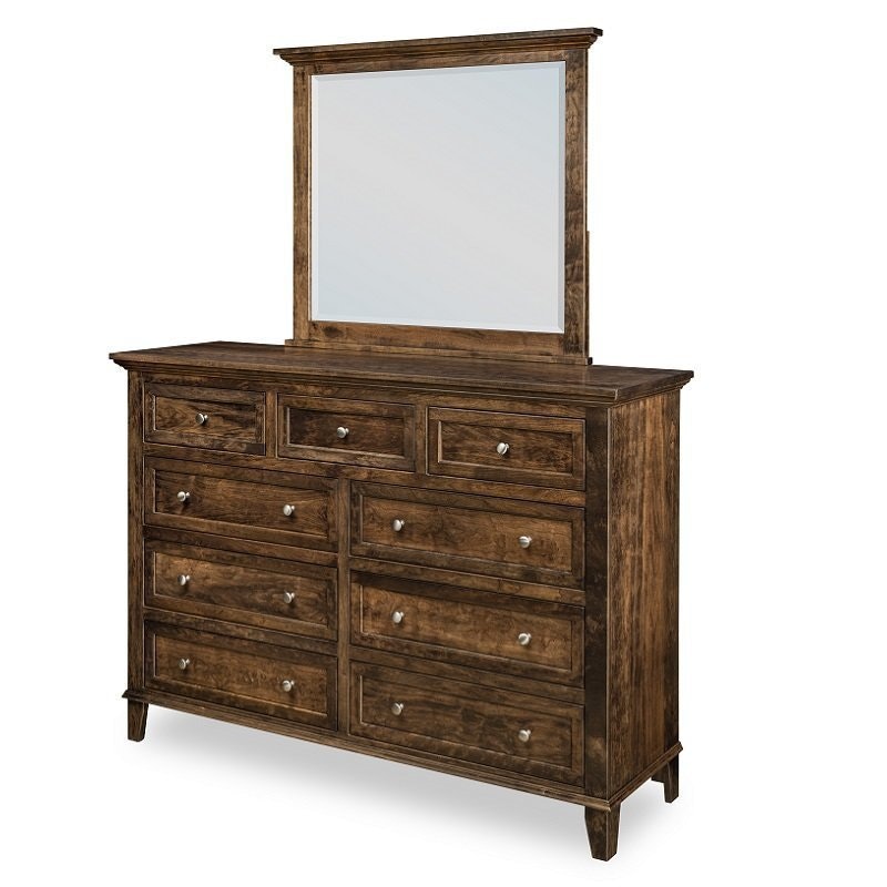 Solid Wood 3-Piece Bedroom | Amish Handcrafted | Panel Bed