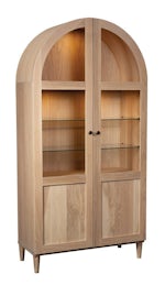 Amish Furniture Curio Cabinets and Display Cases from DutchCrafters