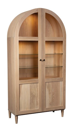 Amish Furniture Curio Cabinets and Display Cases from DutchCrafters
