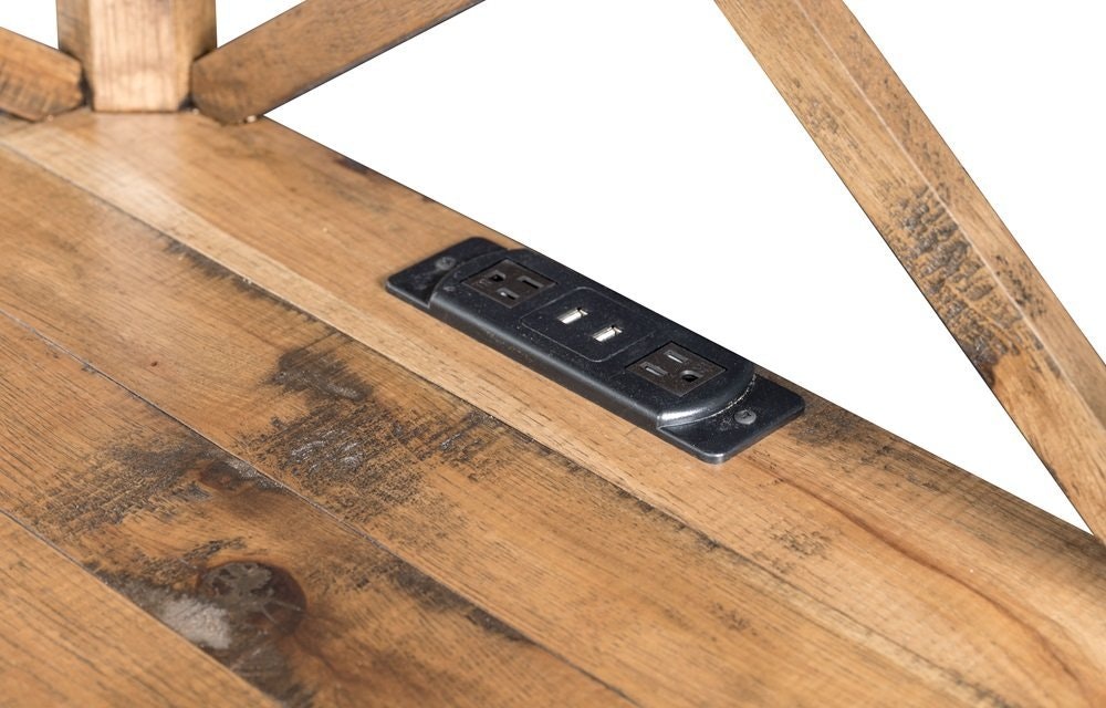 Corner Coffee Bar with Pullout Drawer from DutchCrafters Amish