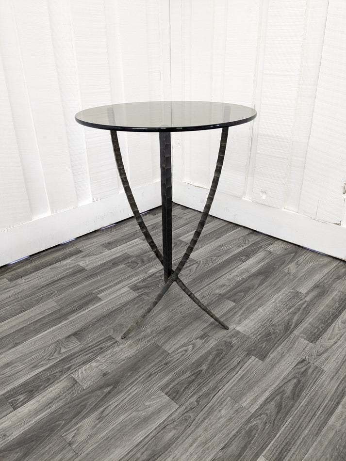 Hand Forged Contemporary Small Cocktail Table from DutchCrafters