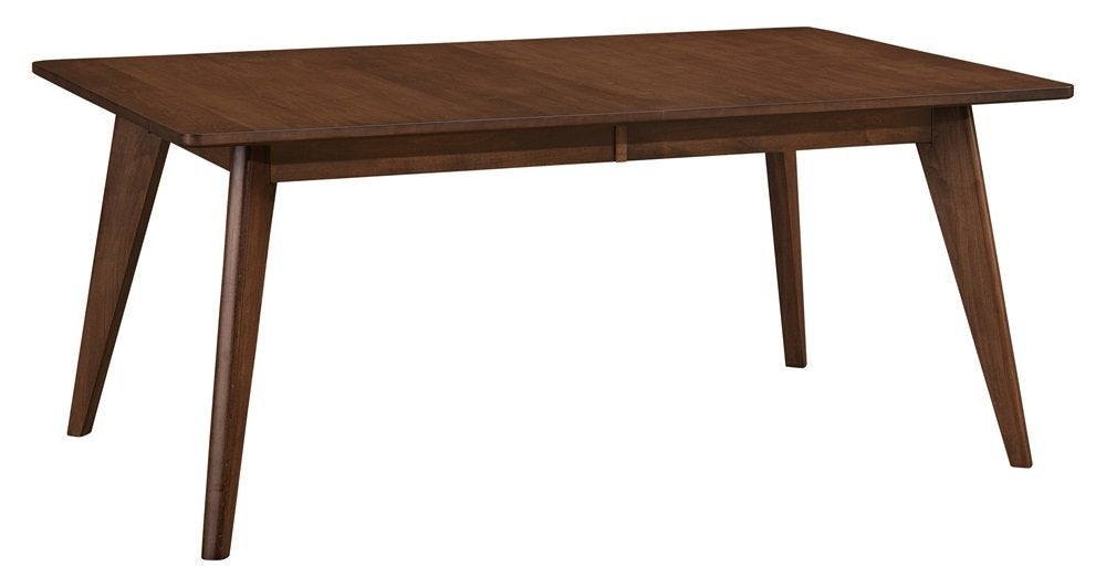 Modern Expandable Rectangular Dining Table from DutchCrafters Amish