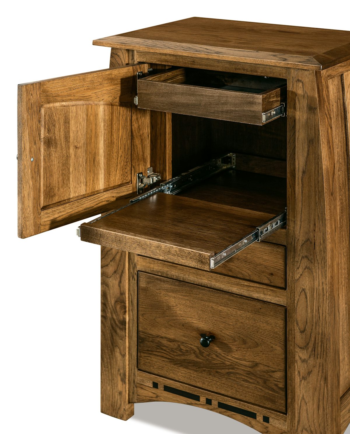 Mission CPAP Machine Nightstand from DutchCrafters Amish Furniture