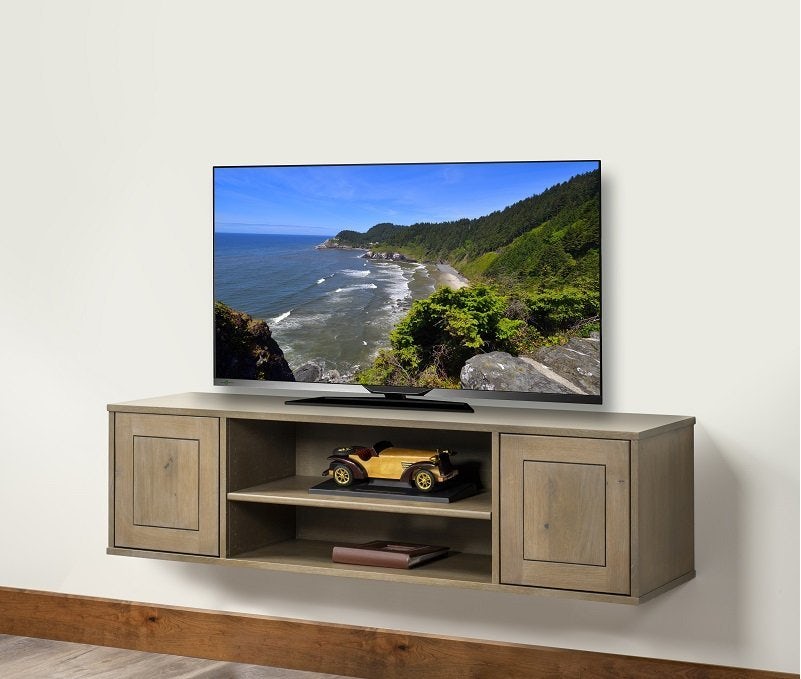 Felicity Floating TV Console from DutchCrafters Amish Furniture