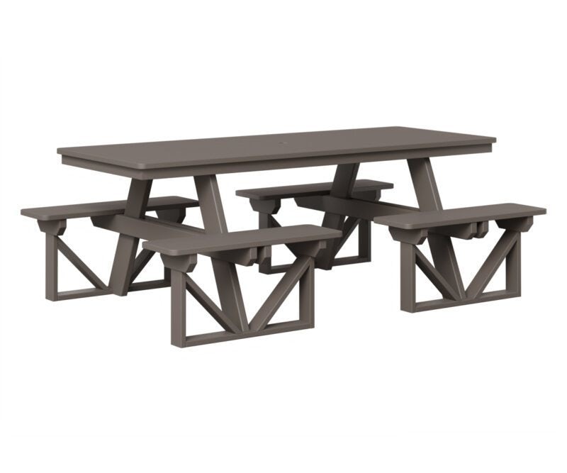 Park Walk In Picnic Table by DutchCrafters Amish Furniture