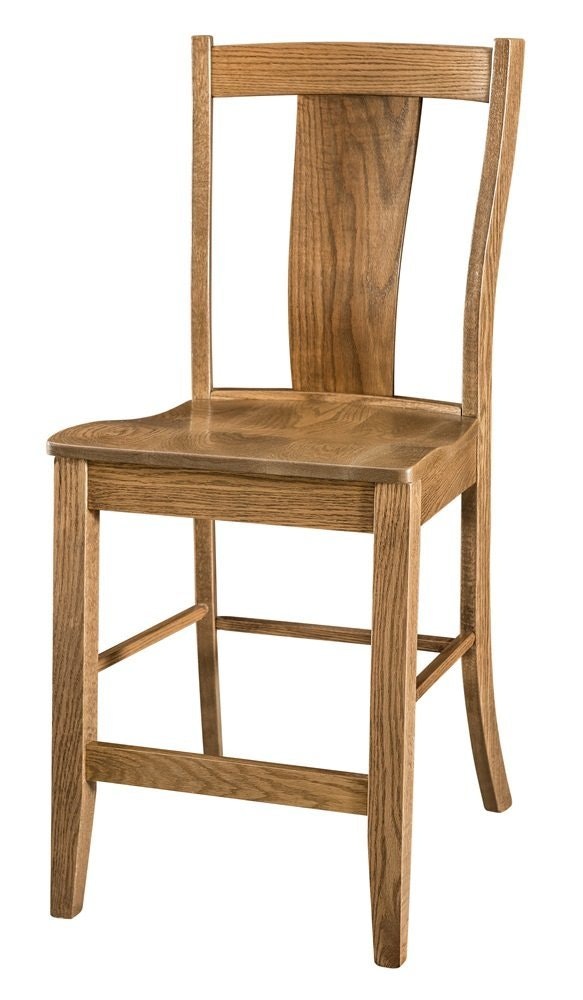 Amish Solid Wood Counter and Bar Stool - DutchCrafters