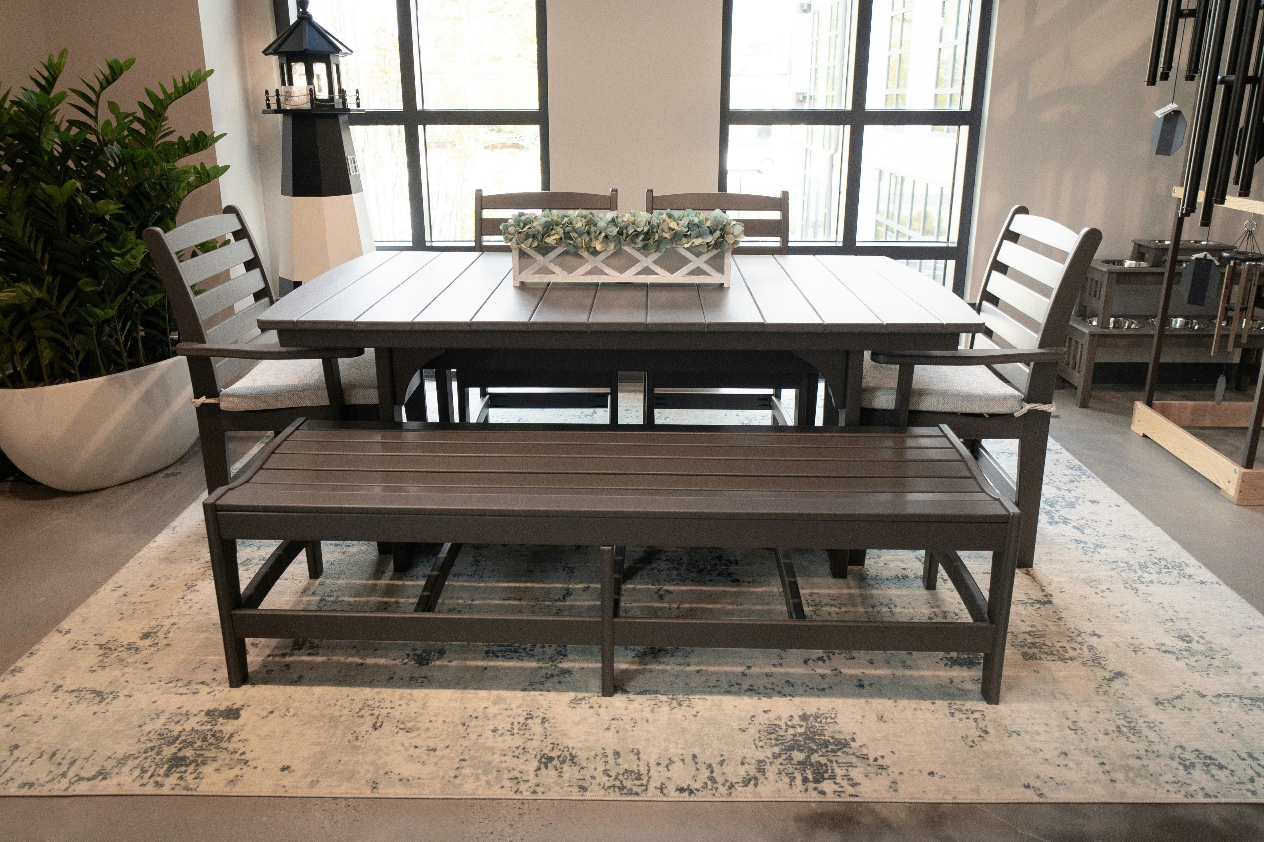 Meadow 6-Piece Poly Dining Set from DutchCrafters Amish Furniture