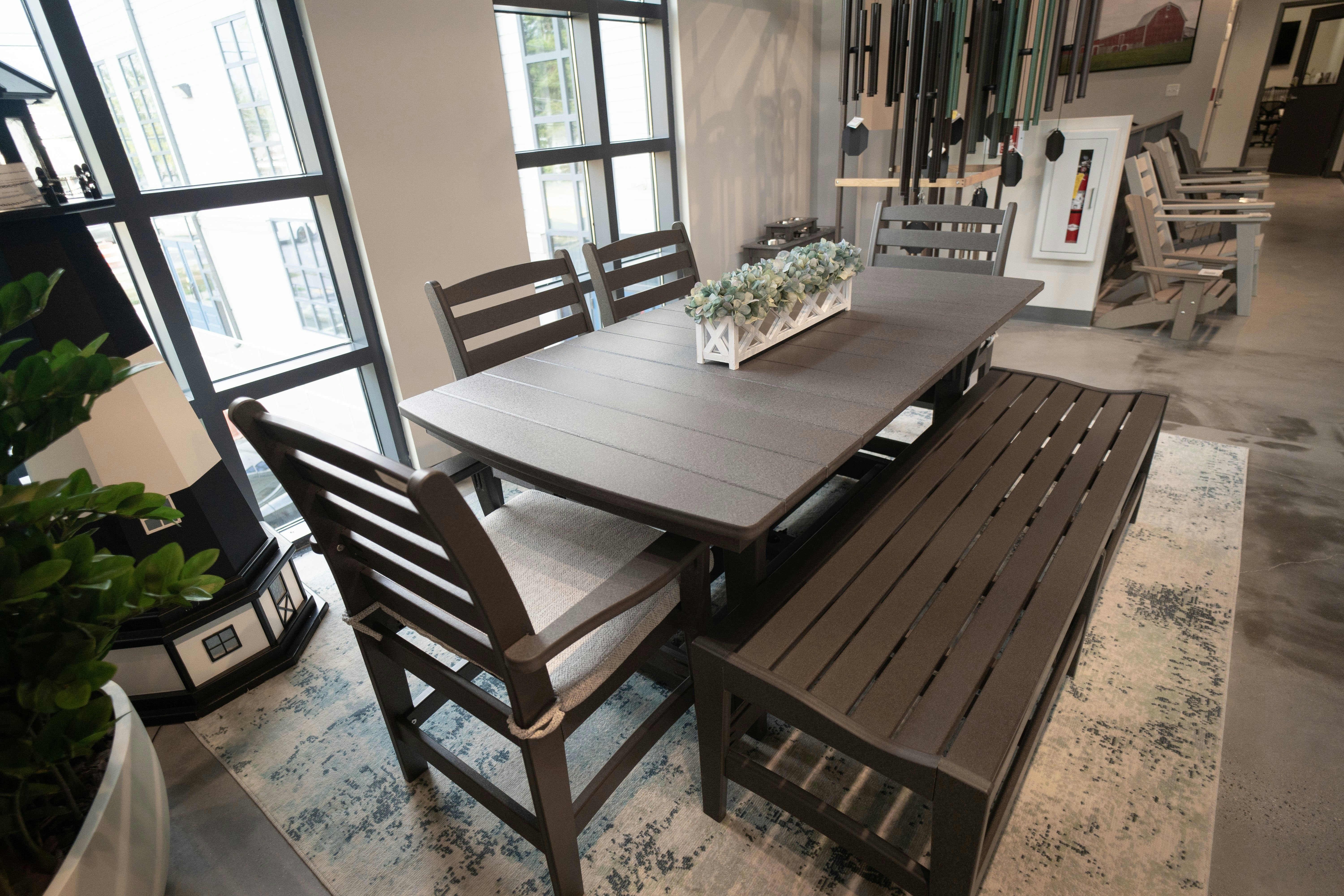 Meadow 6-Piece Poly Dining Set from DutchCrafters Amish Furniture