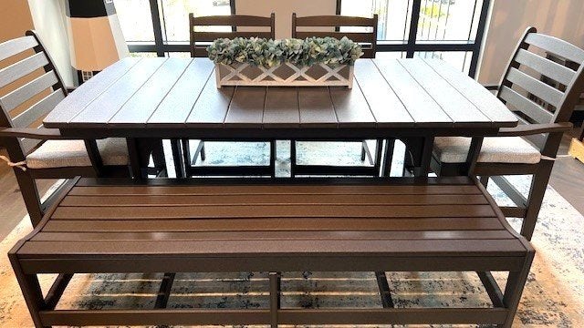 Meadow 6-Piece Poly Dining Set from DutchCrafters Amish Furniture