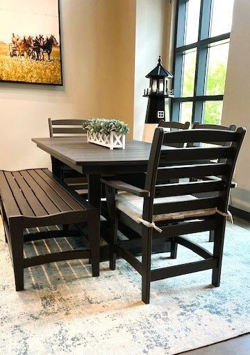 Meadow 6-Piece Poly Dining Set from DutchCrafters Amish Furniture