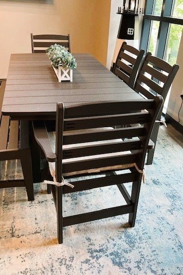 Meadow 6-Piece Poly Dining Set from DutchCrafters Amish Furniture