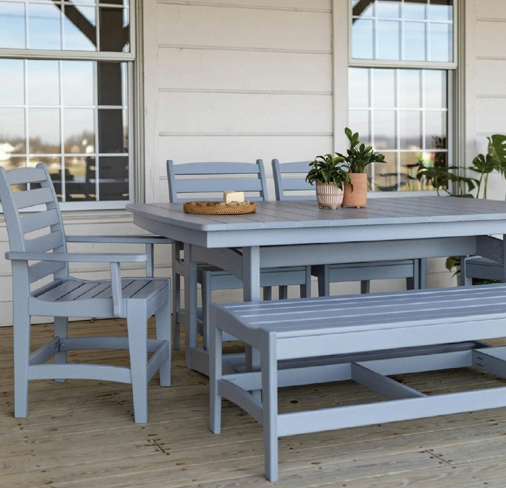 Meadow 6-Piece Poly Dining Set from DutchCrafters Amish Furniture