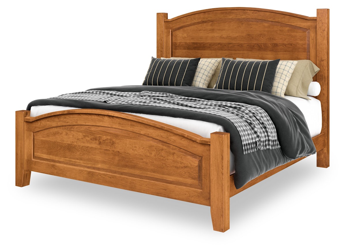 Great Miami Royal Panel Bed from DutchCrafters Amish Furniture