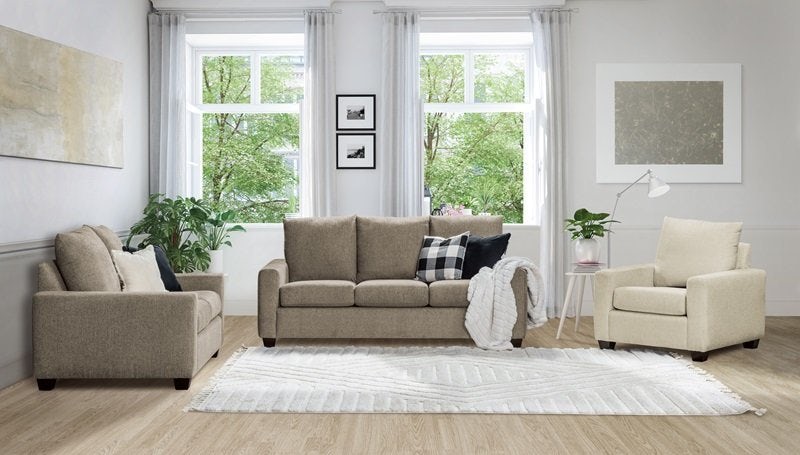 Sundance 3-Piece Fully Upholstered Living Room Set from DutchCrafters