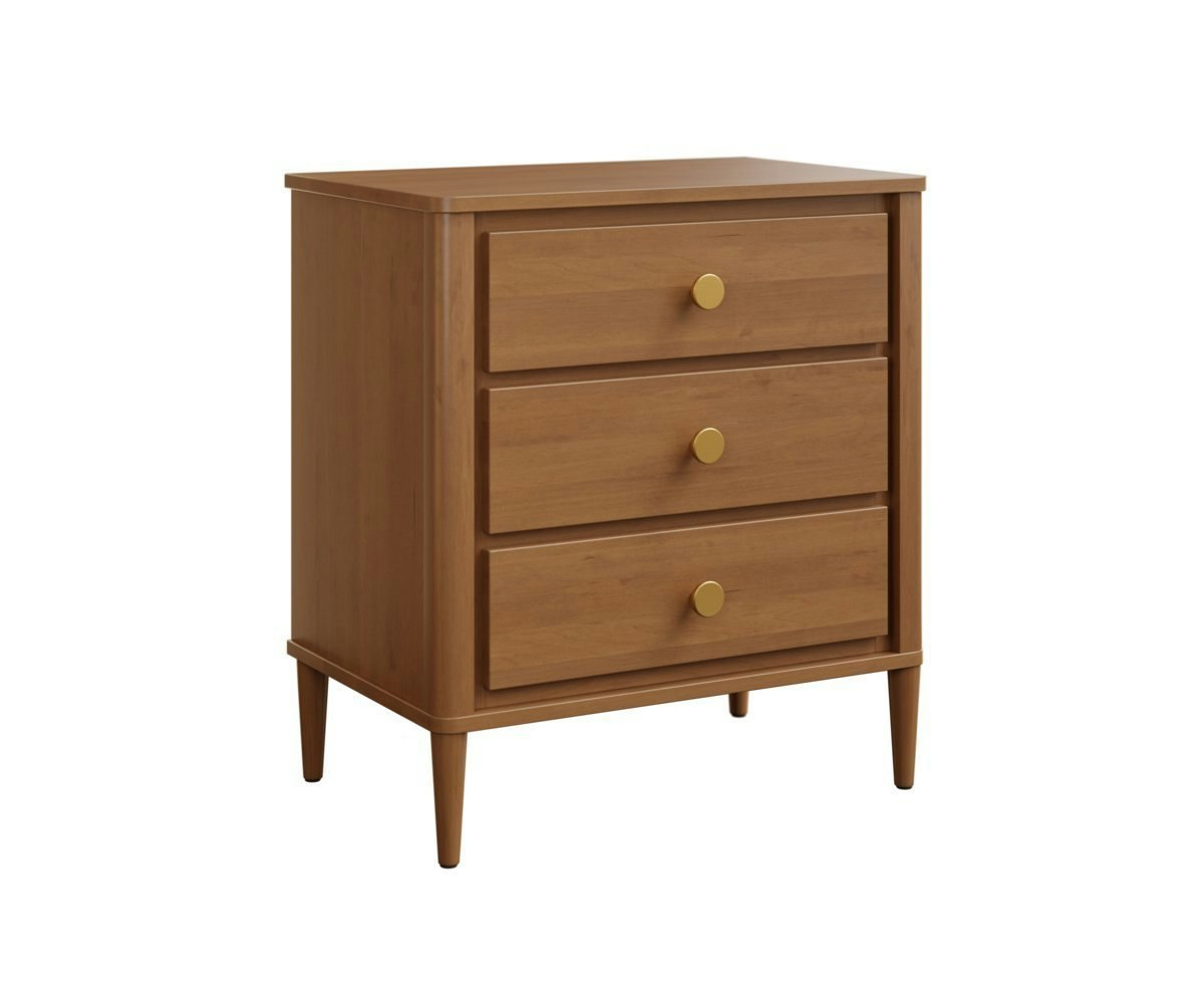 Minimalist Modern 3-Piece Bedroom Furniture Set - Amish Handcrafted