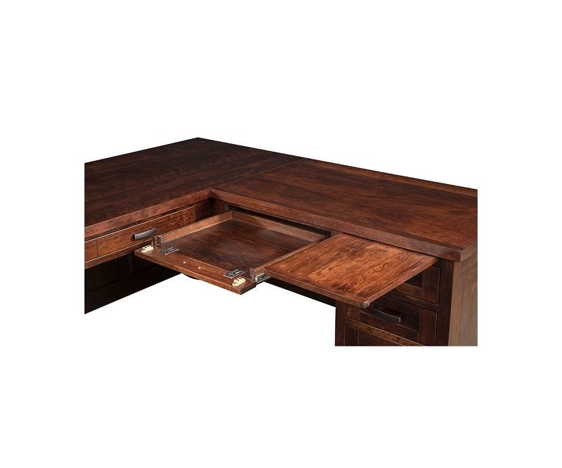 Wren L Desk by DutchCrafters Amish Furniture