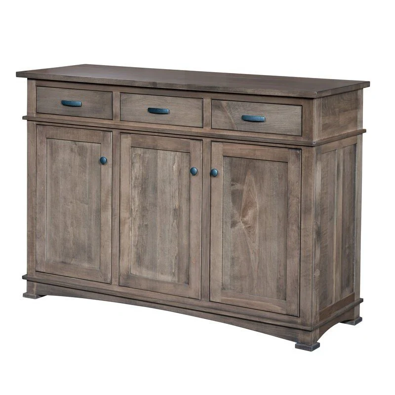 Maple Wood Buffet Table Sideboard Cabinet - Quick Ship from