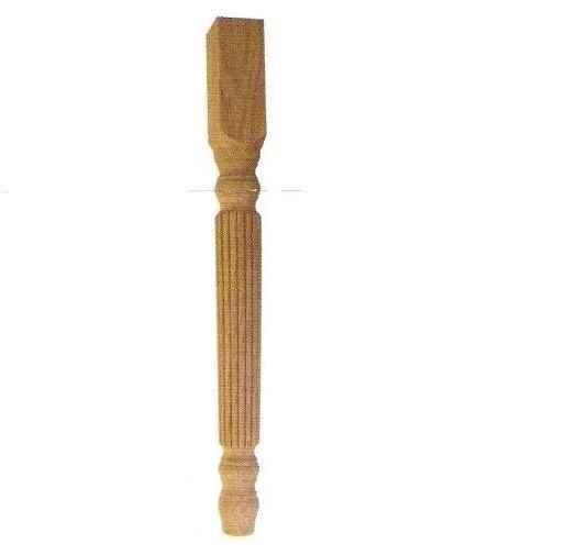 Solid Wood Unfinished Dining Table Parts | DutchCrafters