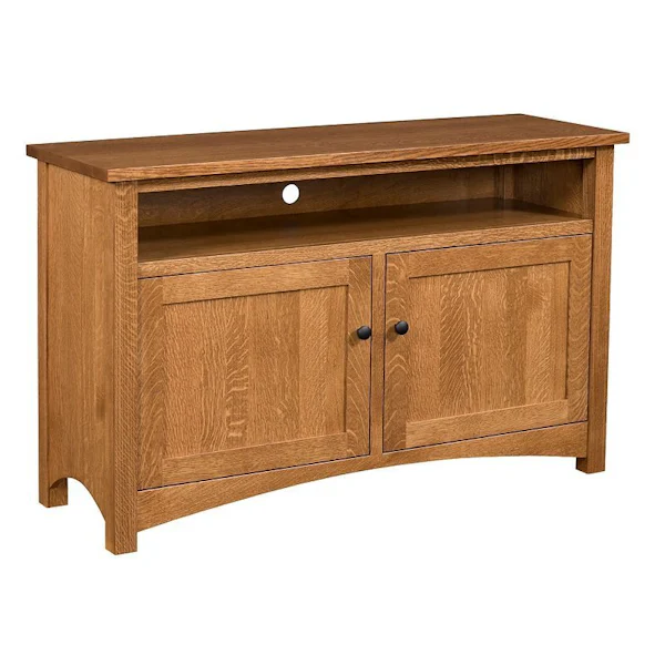 Amish TV Stands - Solid Wood Media Consoles | DutchCrafters