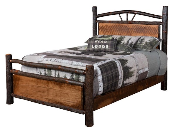 Authentic Log Cabin Style Beds | Amish-Made | DutchCrafters