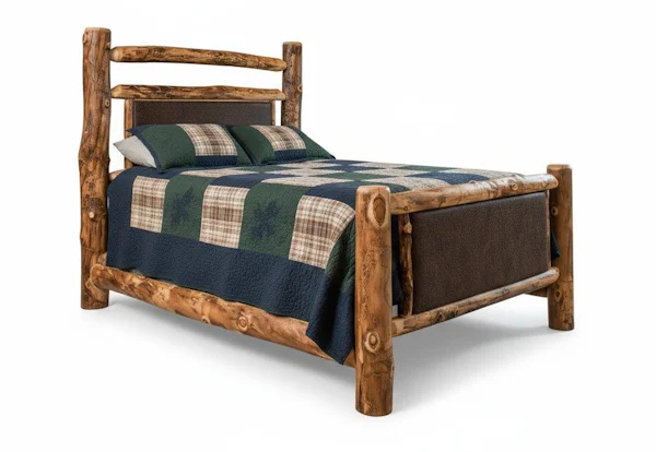 Authentic Log Cabin Style Beds | Amish-Made | DutchCrafters