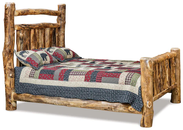 Authentic Log Cabin Style Beds | Amish-Made | DutchCrafters