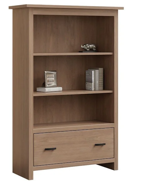 Solid Wood Amish Bookcases - Quality Made | DutchCrafters