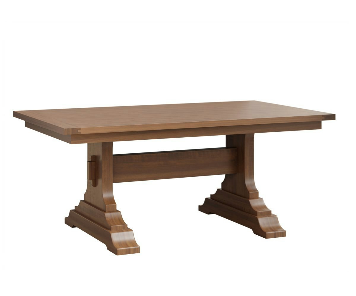 McKinley Dining Table and Bench Set from DutchCrafters Amish Furniture